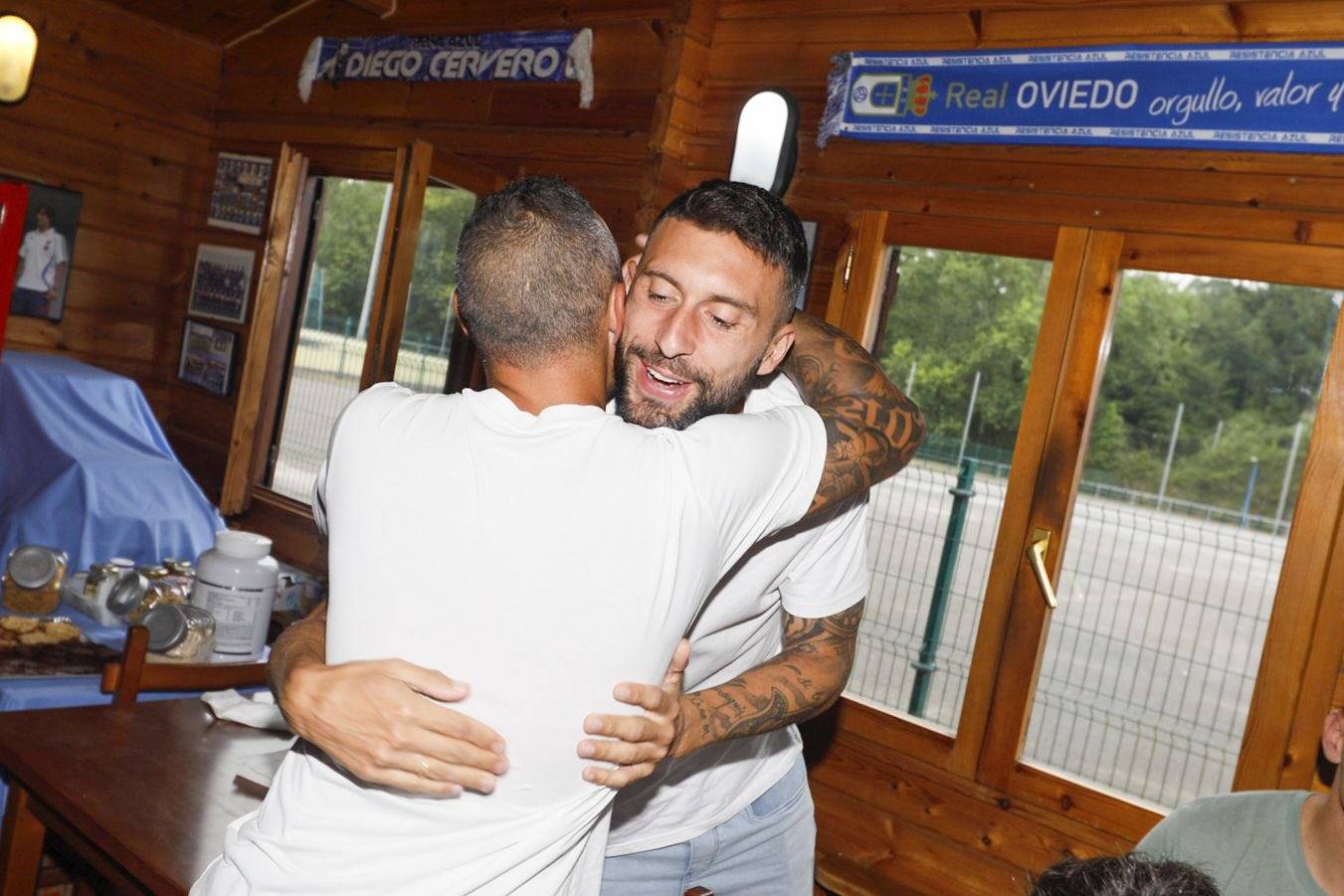 El aliento de Cazorla a sus compañeros del Oviedo | El Comercio: Diario de Asturias